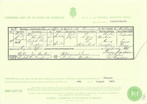 The Life and Times of William Tom Wootton – The Chiddicks Family Tree