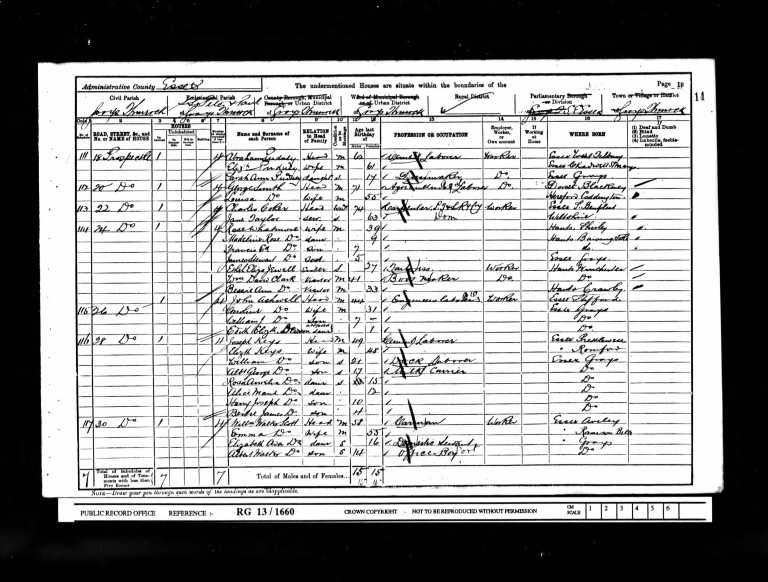 The Life and Times of Joseph Keyes – The Chiddicks Family Tree