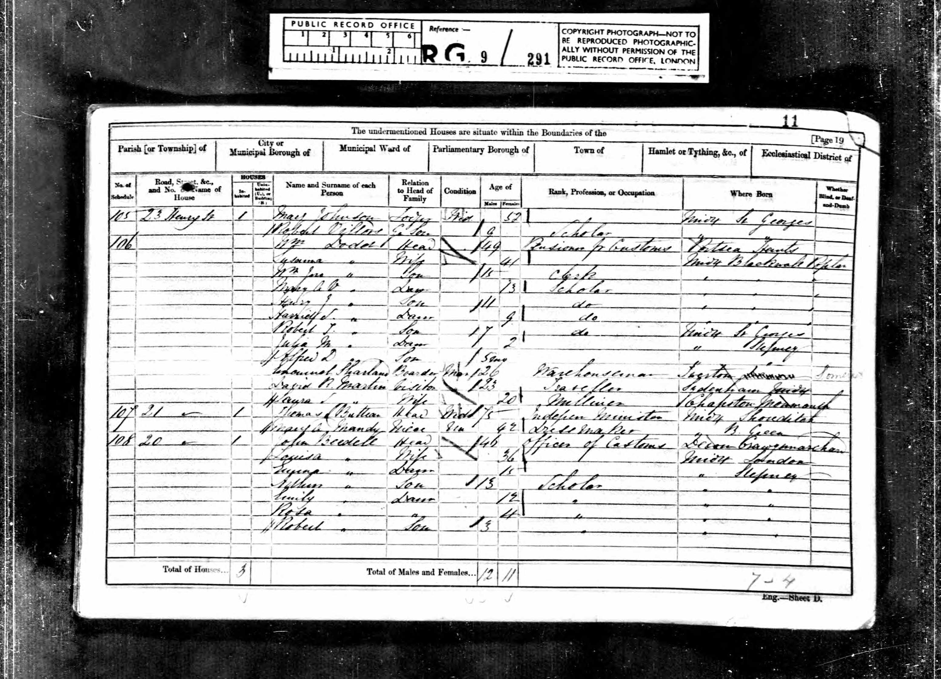 The Life and Times of Henry James Dodd – The Chiddicks Family Tree