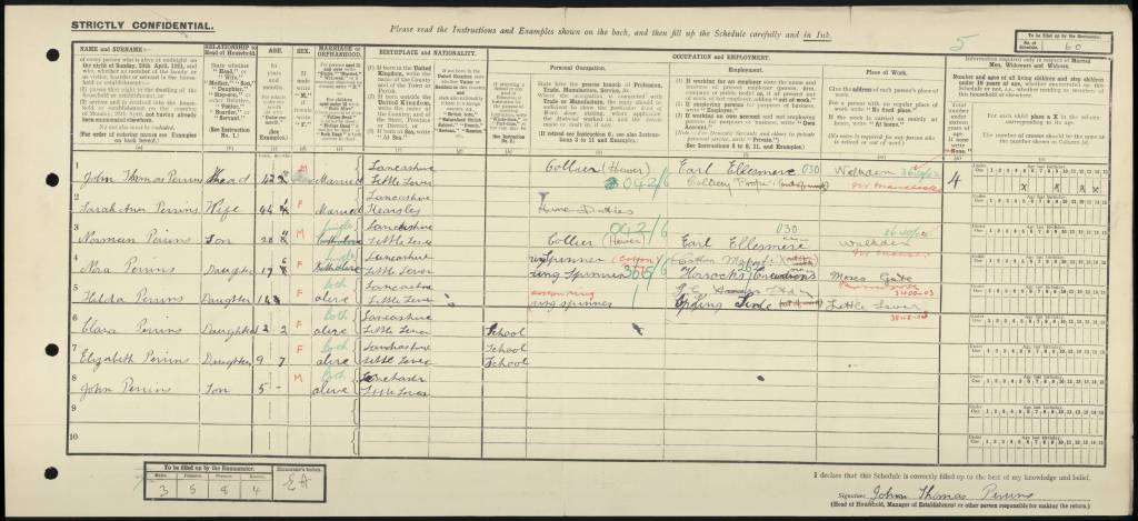 Sapper John Perrins – The Chiddicks Family Tree