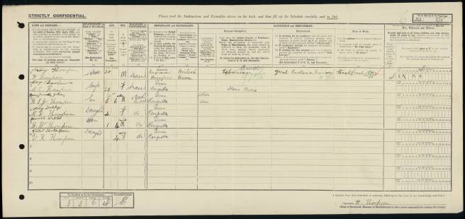 Sapper Harold Walter Thompson – The Chiddicks Family Tree